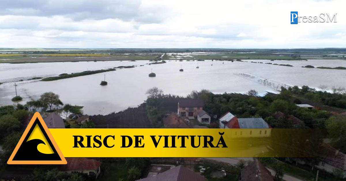 Pericolul de inundații nu a trecut. Risc de viitură în județul Satu ...